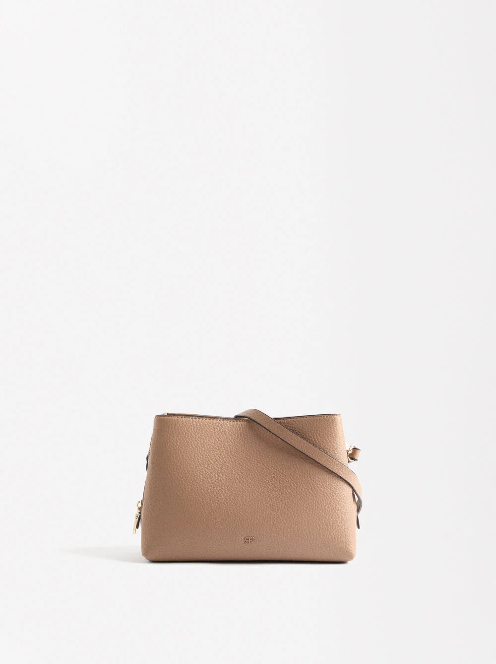 Textured Basic Crossbody Bag