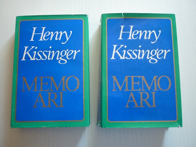 Henry Kissinger MEMOARI Henri Kisindžer