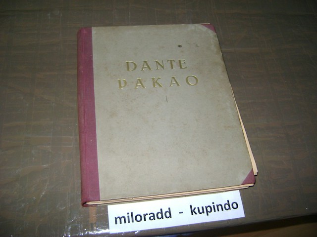 Dante Alighieri Božanstvena komedija,Pakao