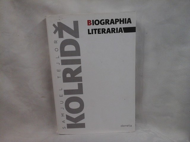 Biographia literaria Smjuel Tejlor Kolridž