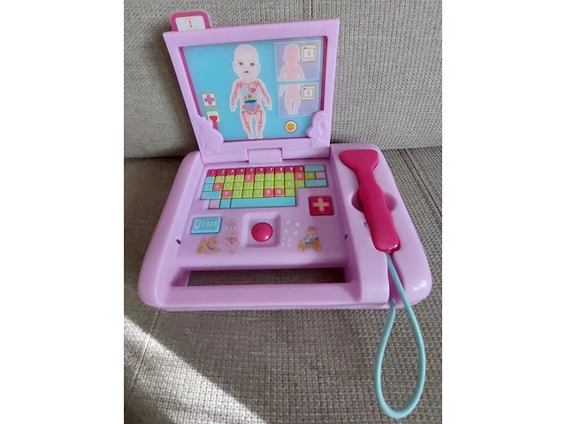 Baby born doktor laptop