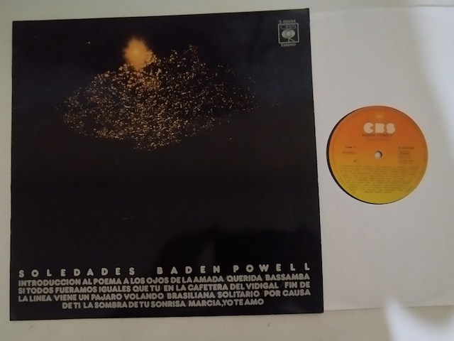 BADEN POWELL Soledades JAZZ LP MINT