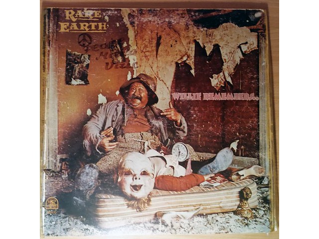 LP RARE EARTH - Willie Remembers (1972) Italy, VG-