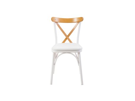 HANAH HOME Trpezarijska stolica Oliver Chair White Karina K