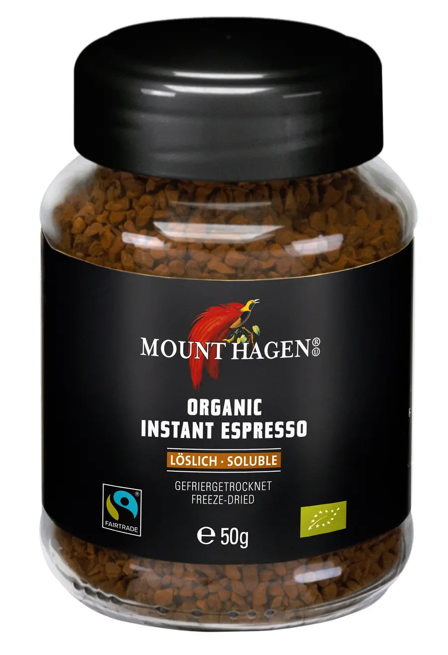 KAFA INSTANT ESPRESSO 50g ORGANIC - Mount Hagen