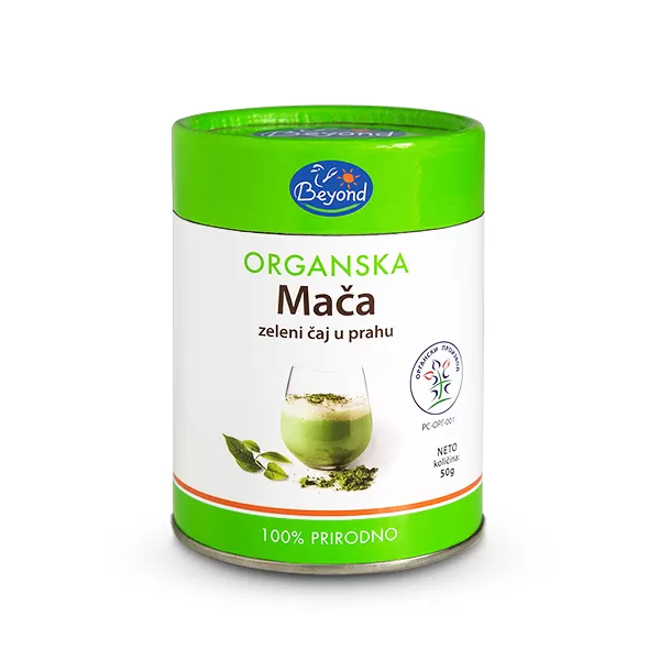 Mača zeleni čaj u prahu 50g organic