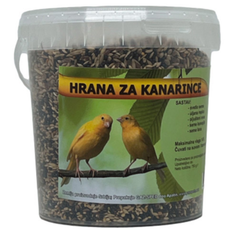 D.PannPets Hrana za Kanarince 750g (PVC kantica)