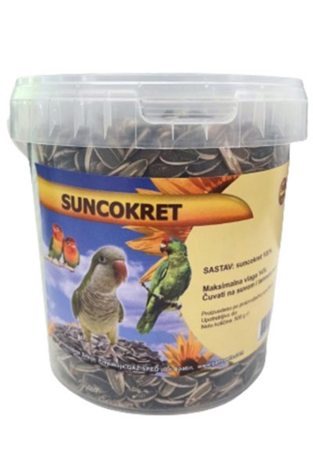 D.PannPets Suncokret sareni 500g (PVC kantica)