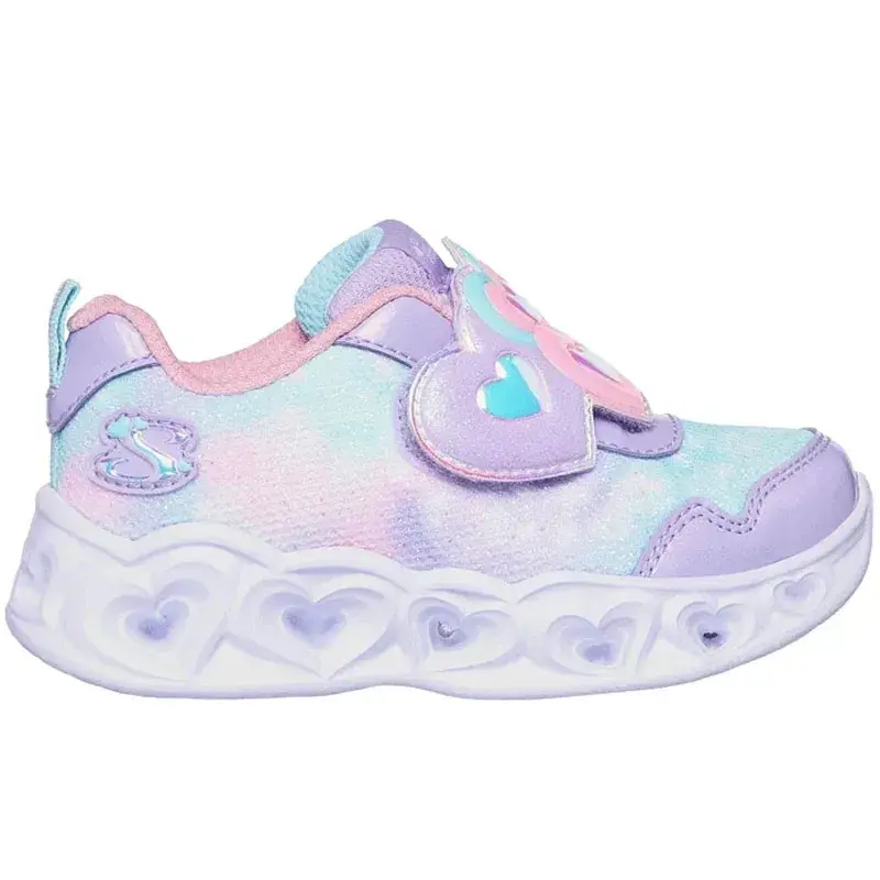 Skechers Patike za devojčice HEART LIGHTS, Lavanda