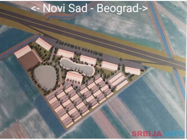 Autoput Novi Sad Beograd zemljiste 6,9ha