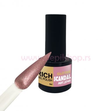 ENG RICH gel polish GLITTER SCANDAL art.2745