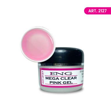 Mega Clear PINK GEL ENG 15ml art.2127