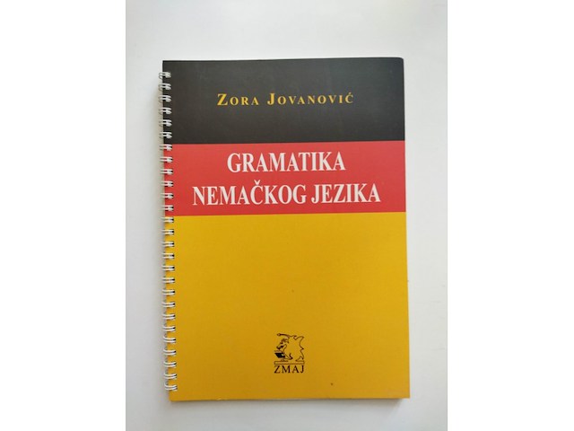 Gramatika nemačkog jezika, Zora Jovanović