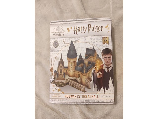 HARRY POTTER 3D puzzle HOGWARTS GREAT HALL