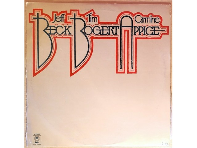 LP BECK, BOGERT, APPICE - s/t (1973) VG+, veoma dobra