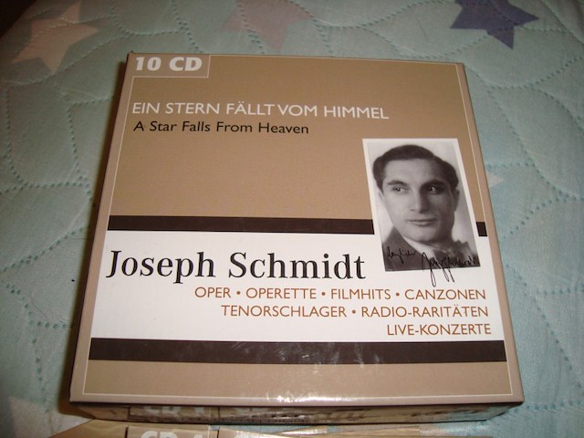 Joseph Schmidt - A Star Falls From Heaven-(10-box set)