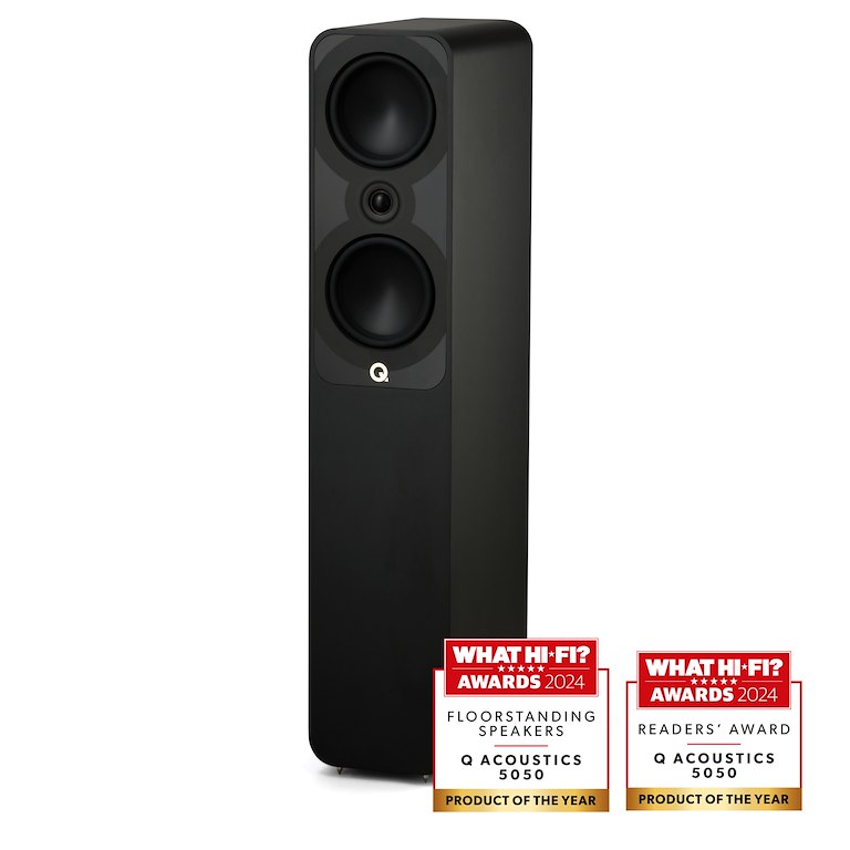 Q Acoustics 5050 Satin Black - Podnostojeći zvučnik