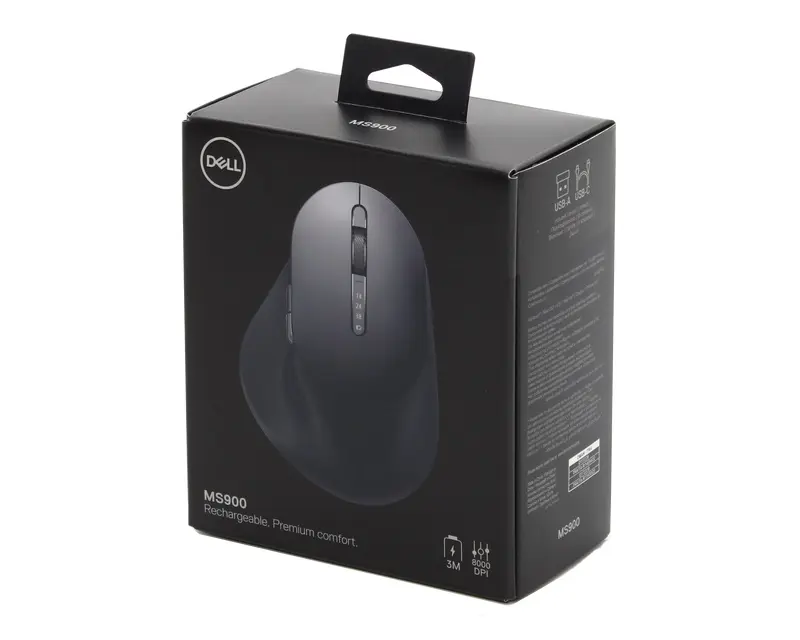 DELL MS900 Wireless Premier Rechargeable crni miš 3yr