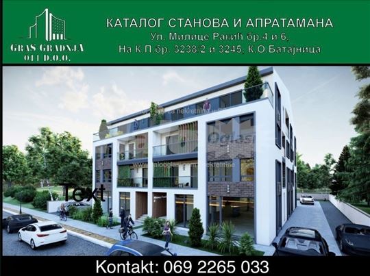 Top novogradnja, više stanova od 40m2 do 82m2