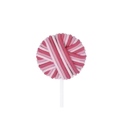 BIFULL Gumice za kosu LOLLIPOP PINK