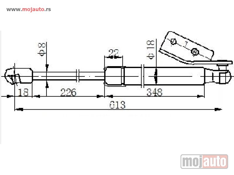 Amortizer haube i gepeka