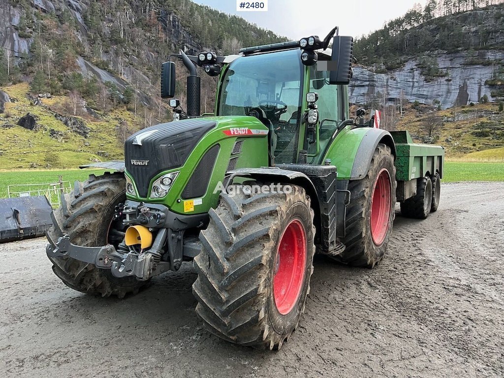 Fendt 724 traktor točkaš