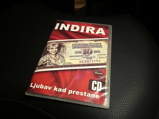 CD - Indira Radić - Ljubav kad prestane