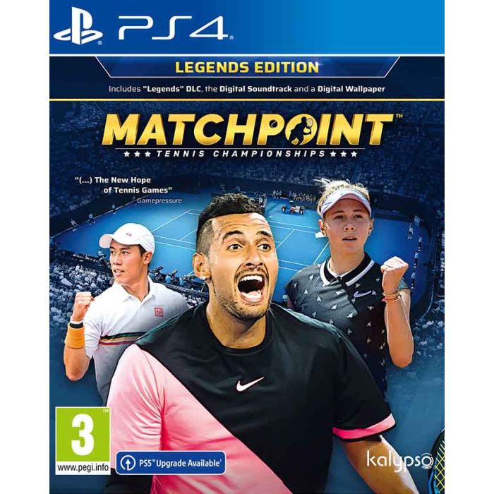 PS4 Matchpoint: Tennis Championships - Legends Edition