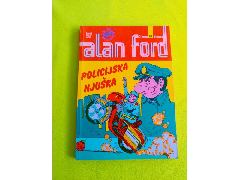 Alan Ford (Vjesnik) - br. 320 - Policijska njuska