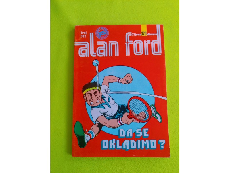 Alan Ford (Vjesnik) - br. 332 - Da se okladimo?