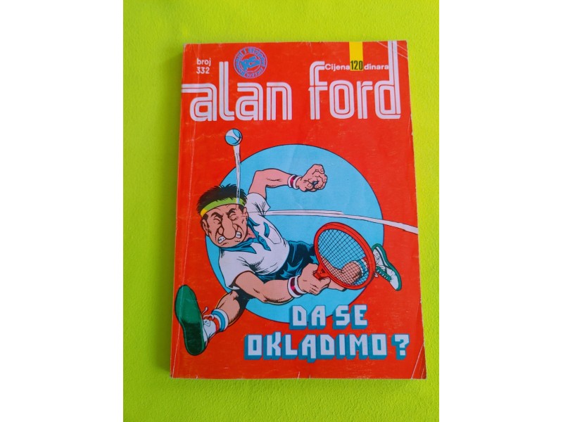 Alan Ford (Vjesnik) - br. 332 - Da se okladimo?