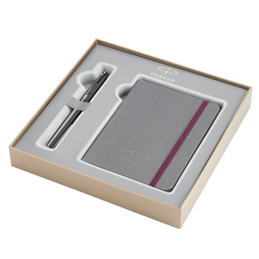 Parker poklon SET Royal Im Titanium – Nalivpero + Notes