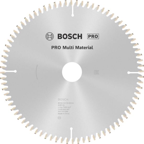 Bosch PRO Multi Material list kružne testere 216x2.5x30 mm 80z HLTCG max 7.000 o/min (2608640447)