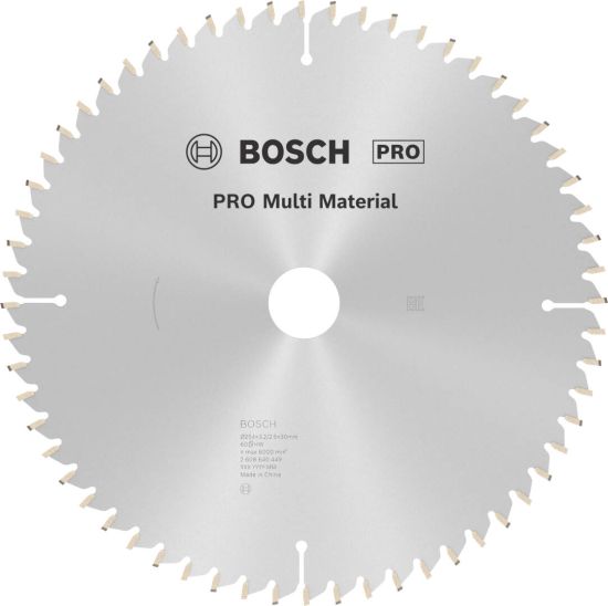 Bosch PRO Multi Material list kružne testere 254x3.2x30 mm 60z HLTCG max 6.000 o/min (2608640449)