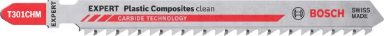 Bosch EXPERT „Plastic Composites Clean“ T 301 CHM list ubodne testere, 3-delni - 2608900566