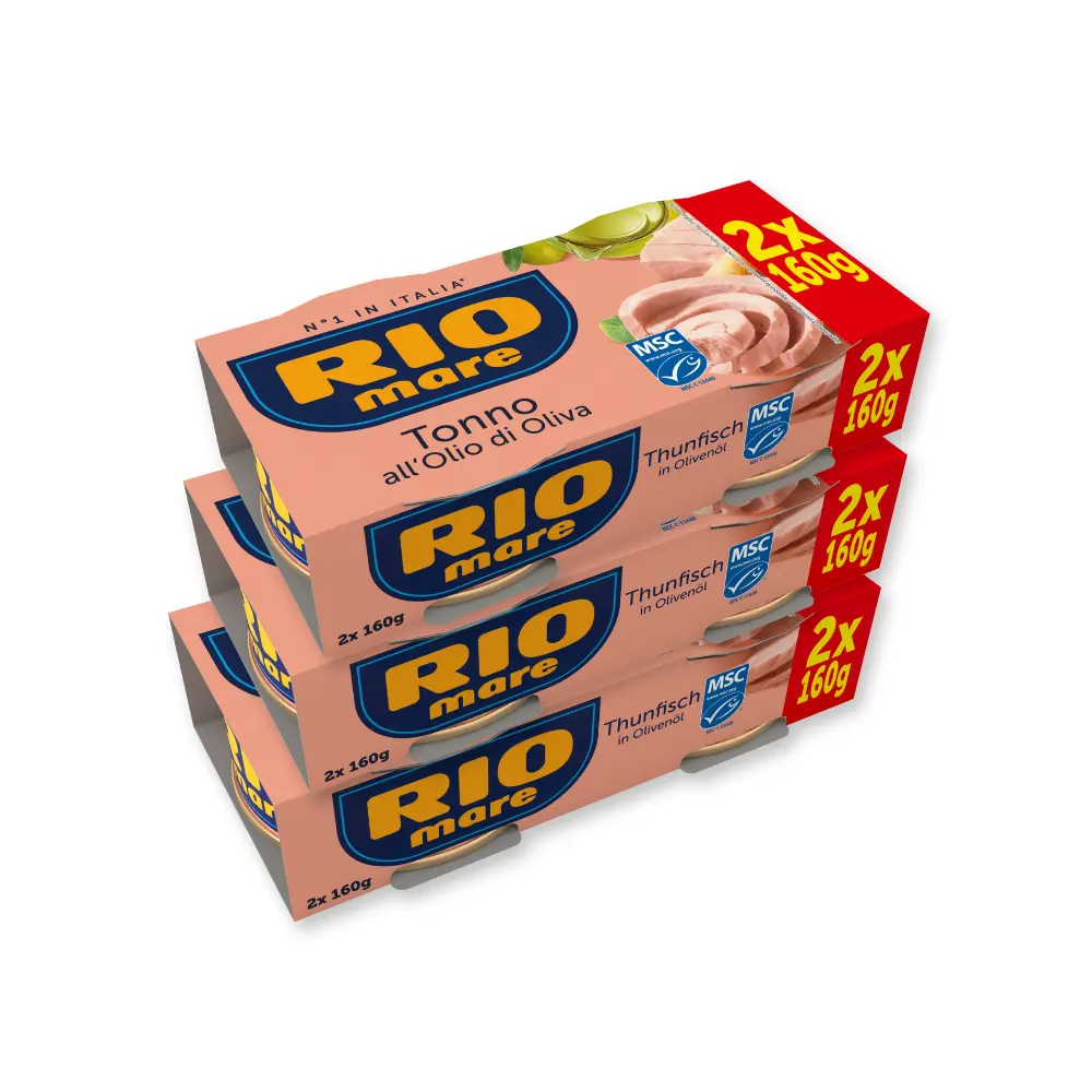 Rio Mare Tunjevina u maslinovom ulju, 2x160g, 3 komada