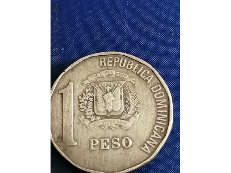 1 PESO 1992. DOMINIKANA