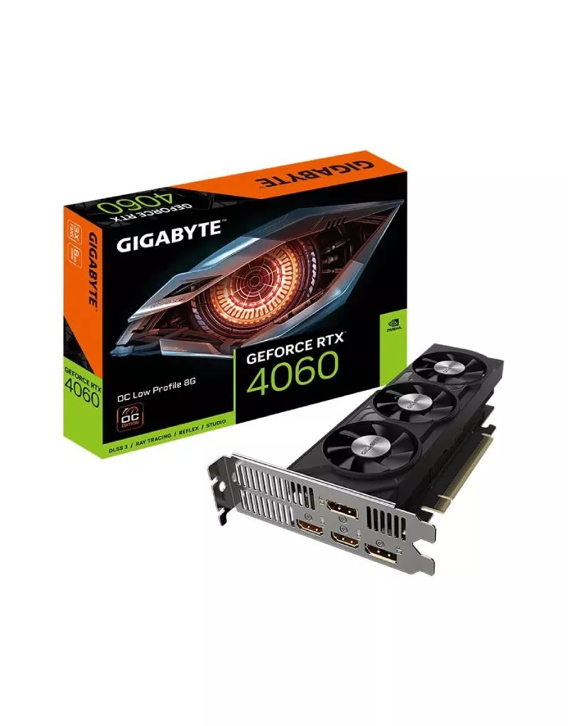 GIGABYTE nVidia GeForce RTX 4060 OC Low Profile 8GB GV-N4060OC-8GL grafička karta