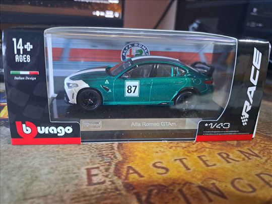 Burago 1/43 Alfa Romeo Giulia GTAm