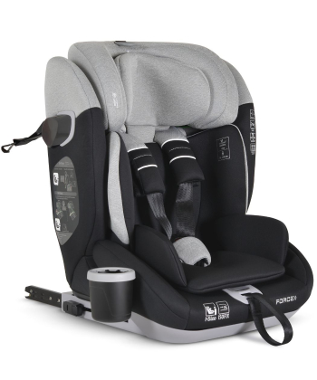 Cangaroo Force i-Size Isofix auto sedište za decu 76-150cm - Grey