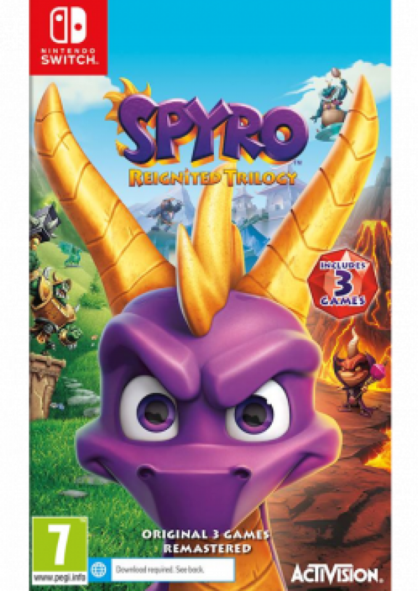 Switch Spyro Reignited Trilogy