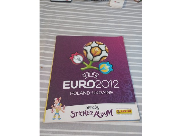 Album EURO 2012 PANINI popunjen