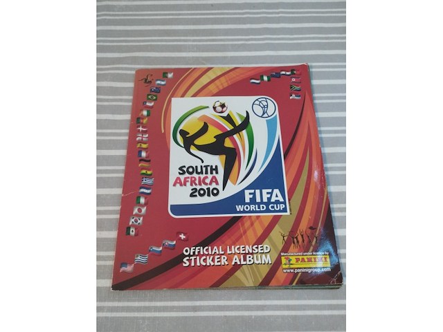 Album WC South Africa 2010 PANINI popunjen