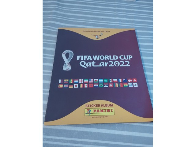 Album WC Qatar 2022 PANINI popunjen