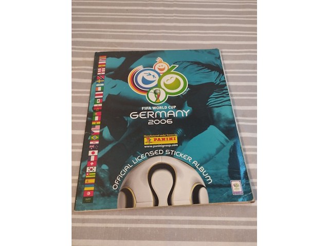 Album WC Nemačka 2006 PANINI popunjen