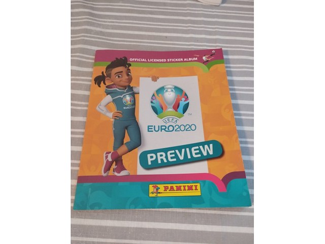 Album EURO 2020 Preview PANINI popunjen