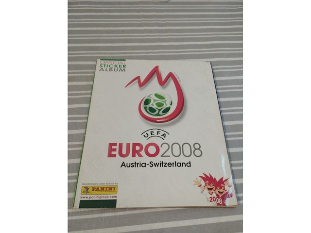 Album EURO 2008, PANINI popunjen