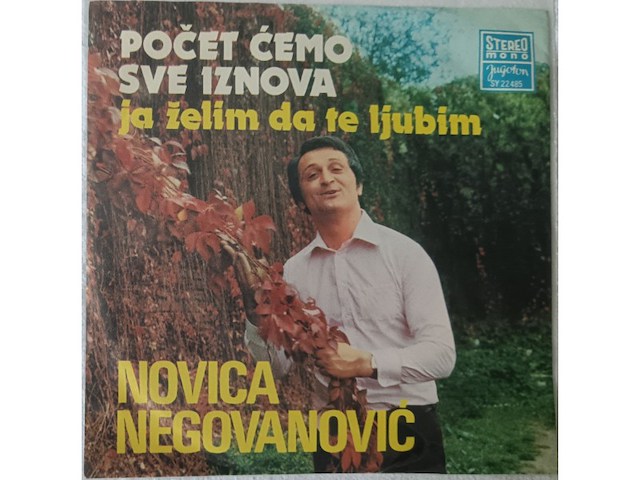 NOVICA NEGOVANOVIC - Pocet cemo sve iznova