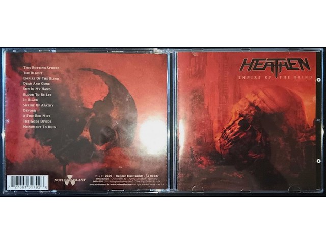 Heathen-Empire of the Blind CD