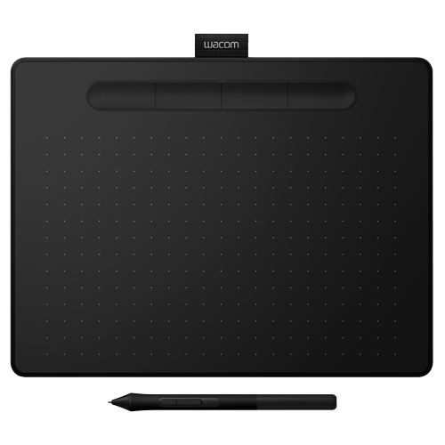 WACOM grafička tabla INTUOS M BLUETOOTH (Crna) - CTL-6100WLK-N 216 x 135 mm, 2540 lpi, 4096 nivoa